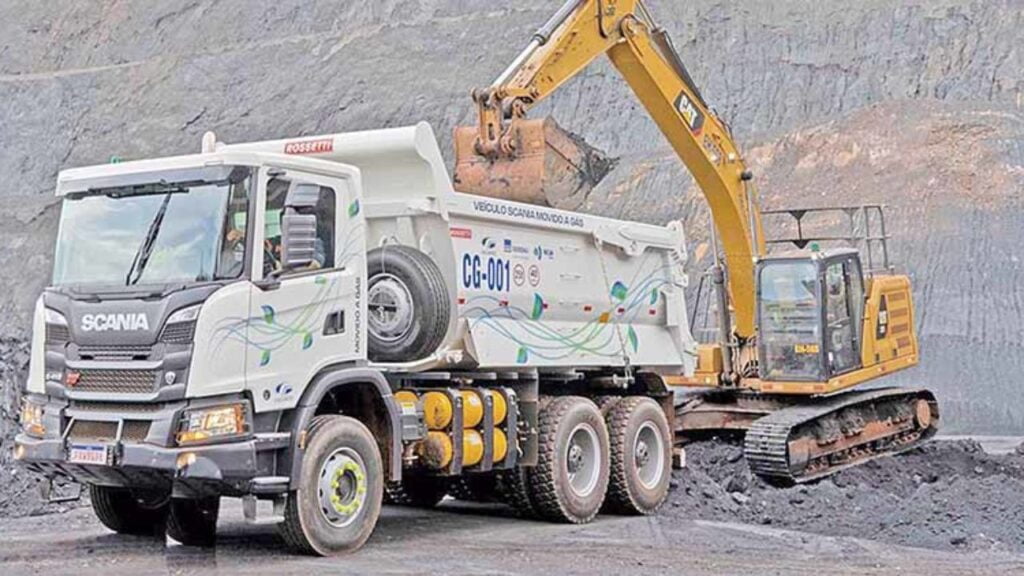 First compressed natural gas powered mining truck in Brazil – GNV Magazine