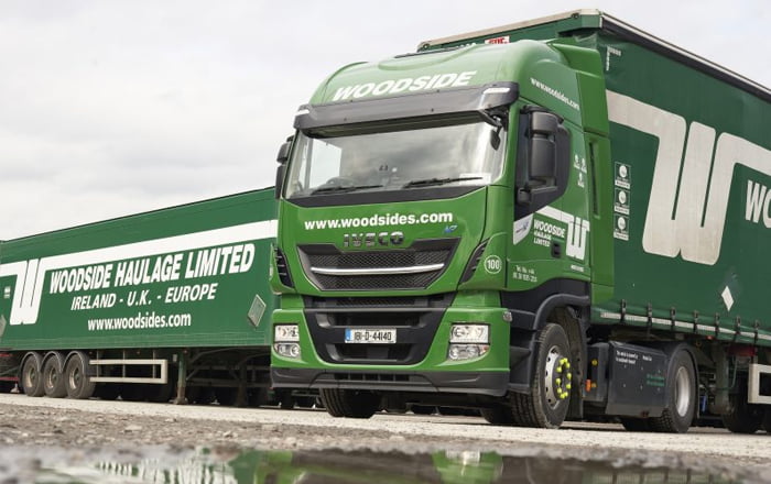 Woodside Haulage acquires Stralis NP CNG truck in Ireland – GNV Magazine