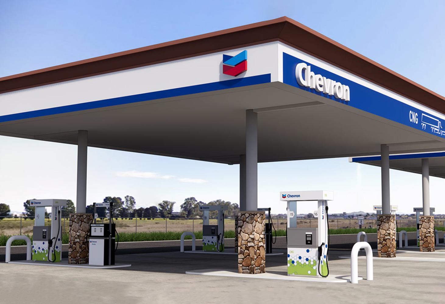 Chevron U S A Brands Its First CNG Retail Site GNV Magazine