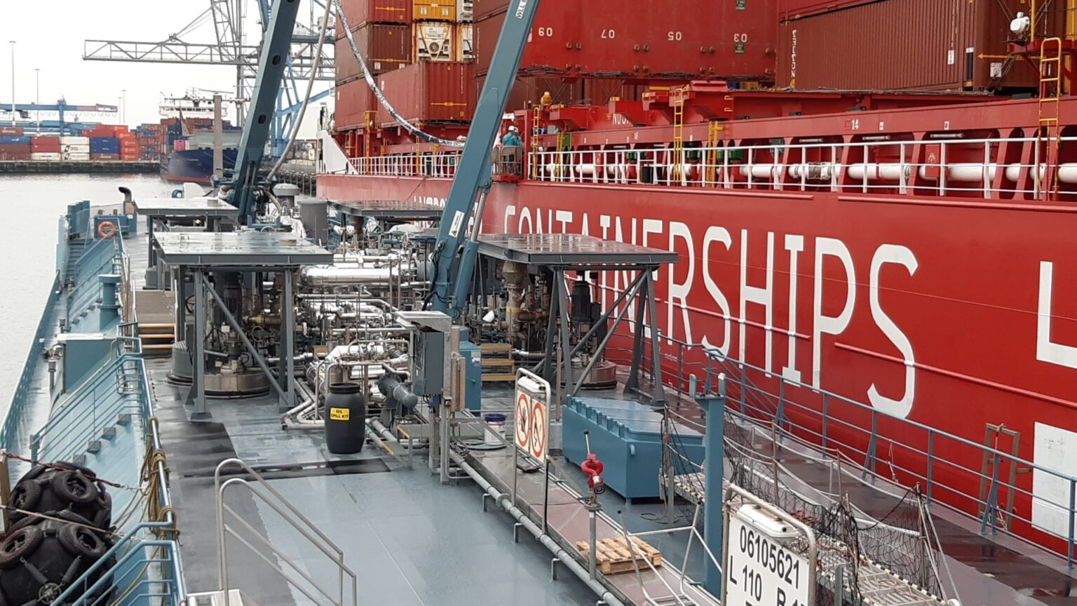 CMA CGM and Shell perform first Bio-LNG bunkering operation in ...