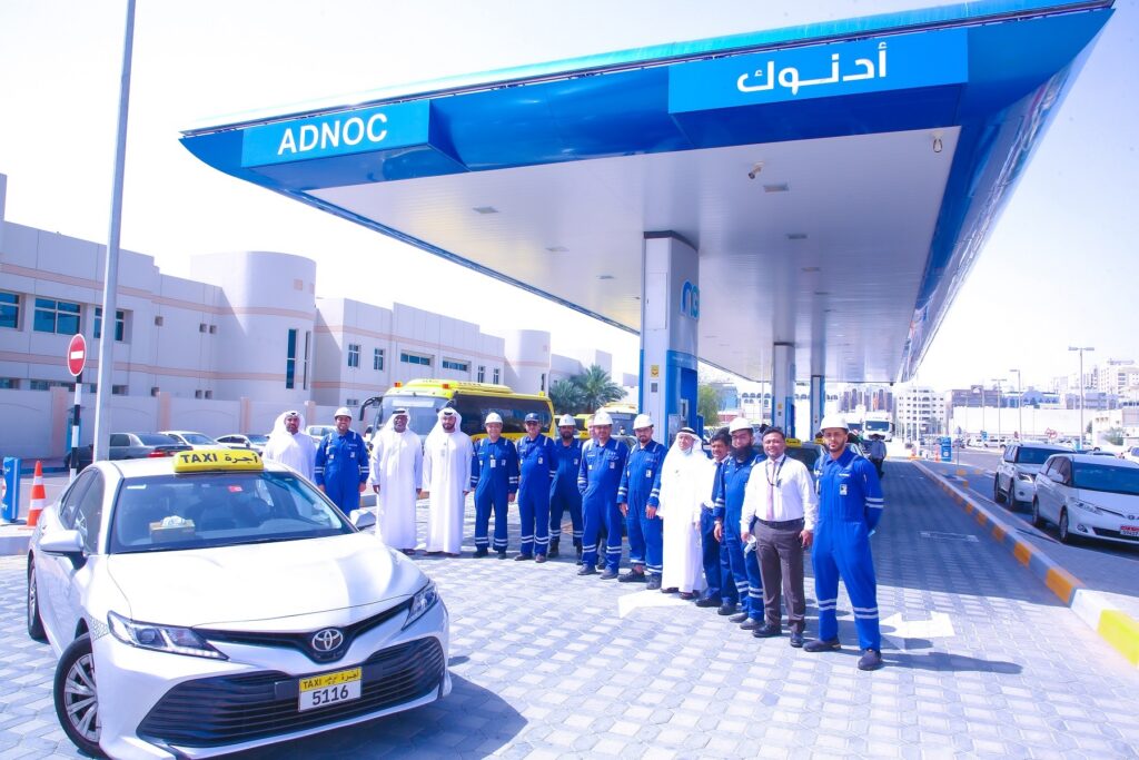 ADNOC unveils its first natural gas exclusive station in Abu Dhabi ...