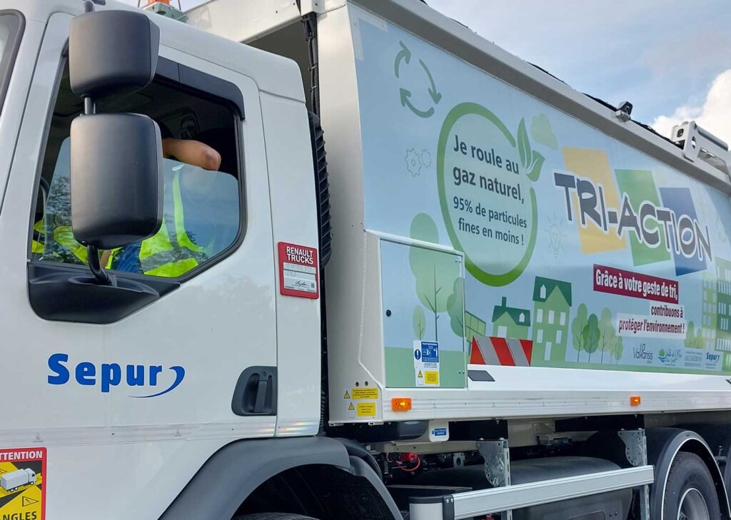 Sepur and Tri-Action bet on Bio-NGV trucks in Val d’Oise – GNV Magazine