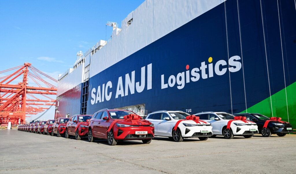SAIC group launches world’s largest LNG-powered car carrier – GNV Magazine