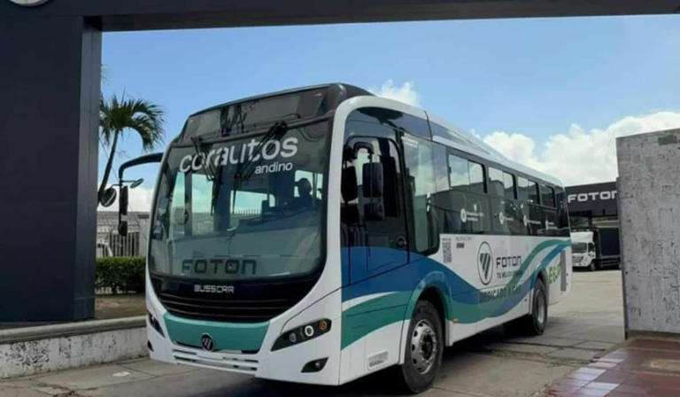 Foton launches its new line of CNG buses in Colombia – GNV Magazine